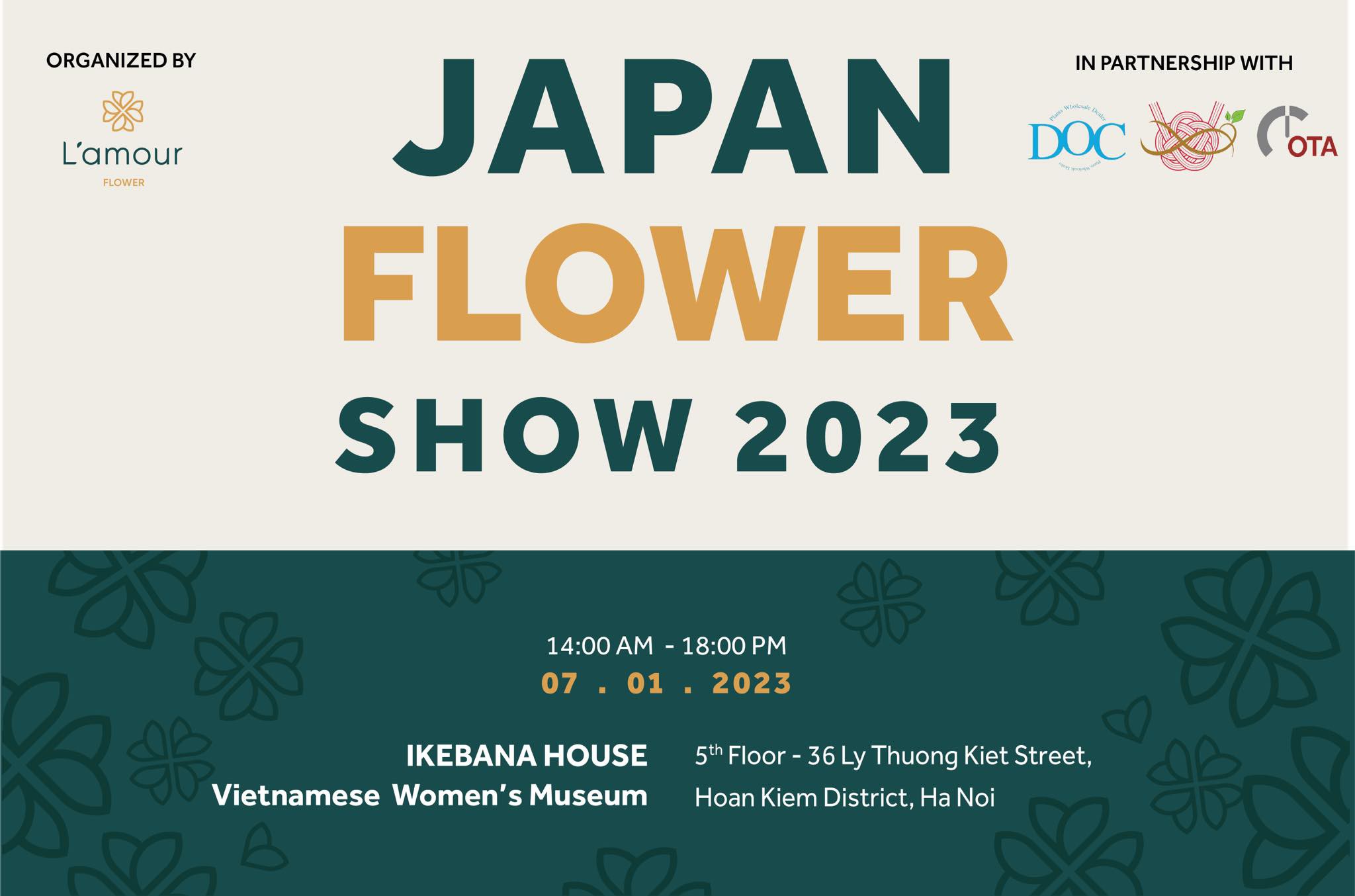 Sự kiện JAPAN FLOWER SHOW