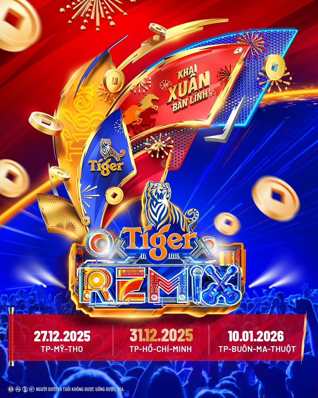 COUNTDOWN TIGER REMIX 2026: KHAI XUÂN BẢN LĨNH