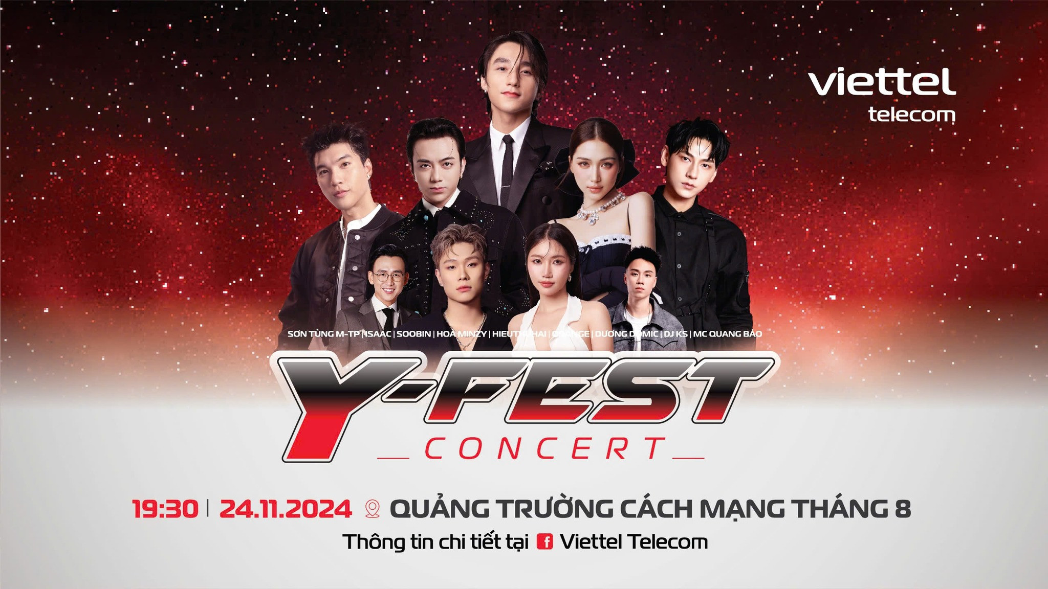 Y-Fest Concert 2024 tại Hà Nội.