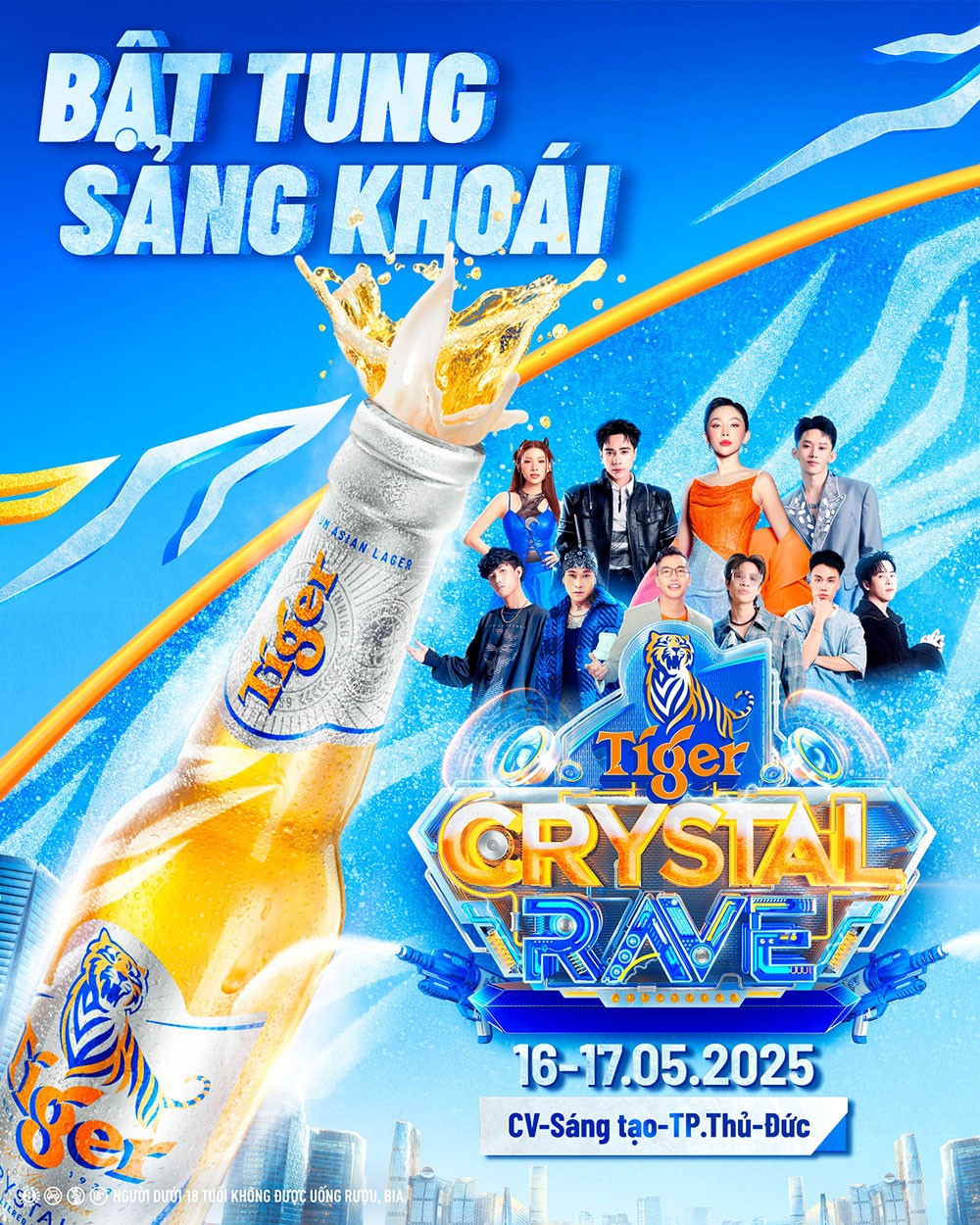 TIGER CRYSTAL RAVE GỌI, ANH EM NGHE RÕ TRẢ LỜI