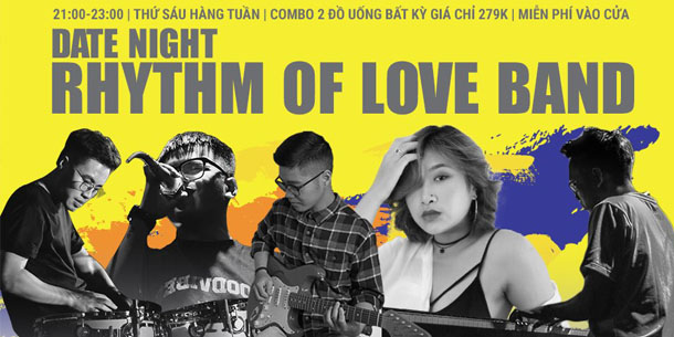 LIVE MUSIC: DATE NIGHT - RHYTHM OF LOVE BAND